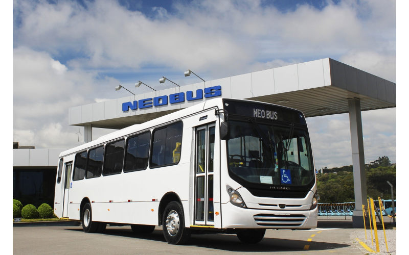 NUEVOS NEOBUS URBANOS NEW MEGA PARA BRASILIA - Neobus